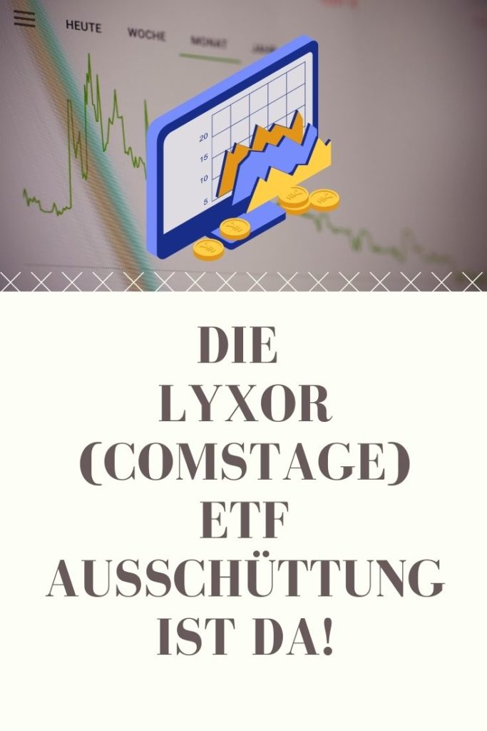 Die Lyxor (Comstage) ETF Ausschüttungen 2021 sind da!